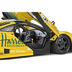 solido S1804105 1:18 F1 GT-R Short Tail 24h Le Mans 1995-Harrods McLaren Collectible Miniature car, Multi