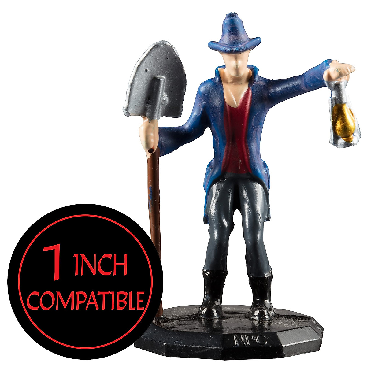 Monster Protectors Townsfolk Mini Fantasy Figures - Tradesmen - 8pc Hand-Painted Non Player Character NPC Miniatures - 1" Hex-Sized Compatible with DND Dungeons Dragons Tabletop Games