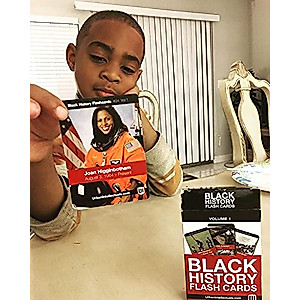 Urban Intellectuals Black History Flashcards - Volume 3 Black Heroes STEM and The Arts Version Trivia Playing Cards Educational Activity for Adults Classroom