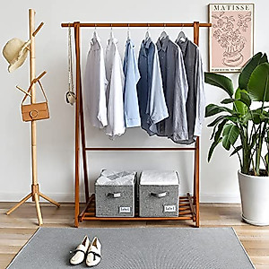 GRANNY SAYS Bundle of 1-Pack Closet Door Organizer & 3-Pack Storage Containers for Organizing