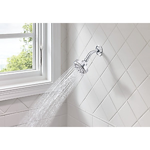 Moen Ignite Chrome Five-function Shower Head With 2.5 GPM High-Pressure Spray, 20090