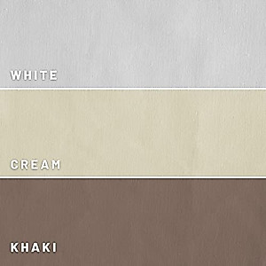 CHICOLOGY Roman Shades for Windows, Roman Window Shades, Roman Shades, Window Treatments, Window Shades for Home, Window Shade, Cream (Cotton), 35" W X 64" H