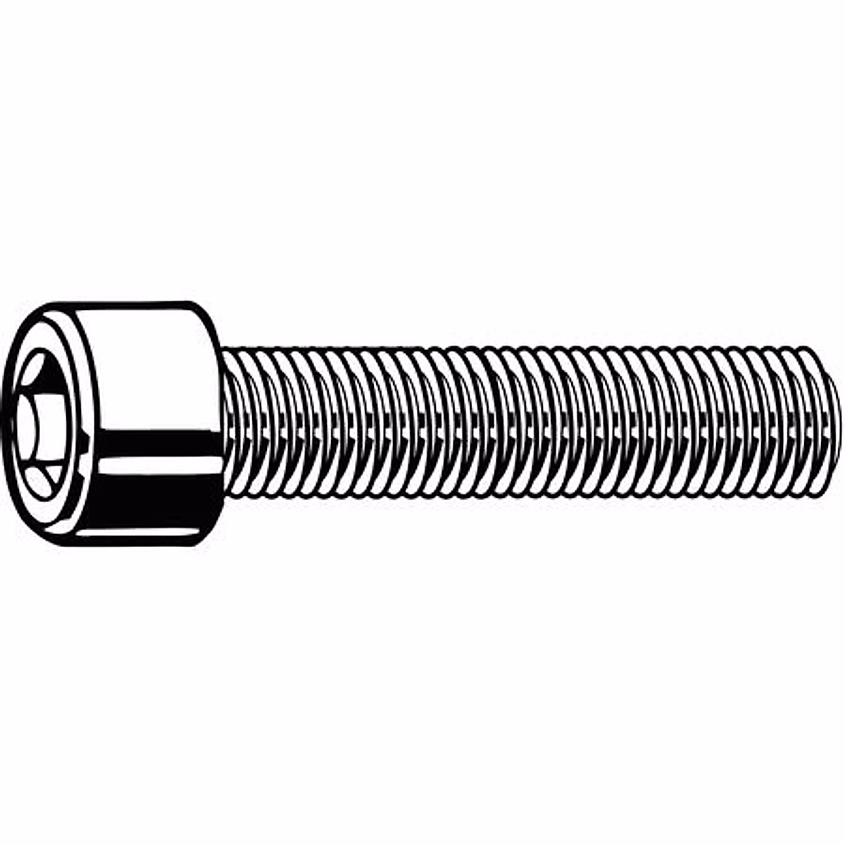 #4-40 x 3/8" 316 Stainless Steel Socket Head Cap Screw, 100 pk.