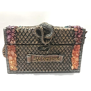 Katy Sue Continuous Dragon Scales Silicone Mold for Cake Decorating & Crafts - Texture Mat Size 6¾ x 5 inch; Each scale: ¼ x ¼ inch.