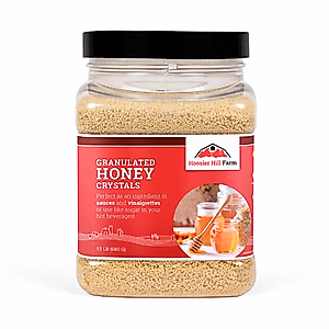 Hoosier Hill Farm Granulated Honey Crystals, 1.5LB (Pack of 1)