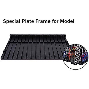 Yikko Gundam Model Pieces Shelves Tool Stand Holder Rack, Plastic Tool Drawer Storage Container for Gundam, Organizer for Model Gundam Hobby Model Making Parts, Size 11.4" 7.4"