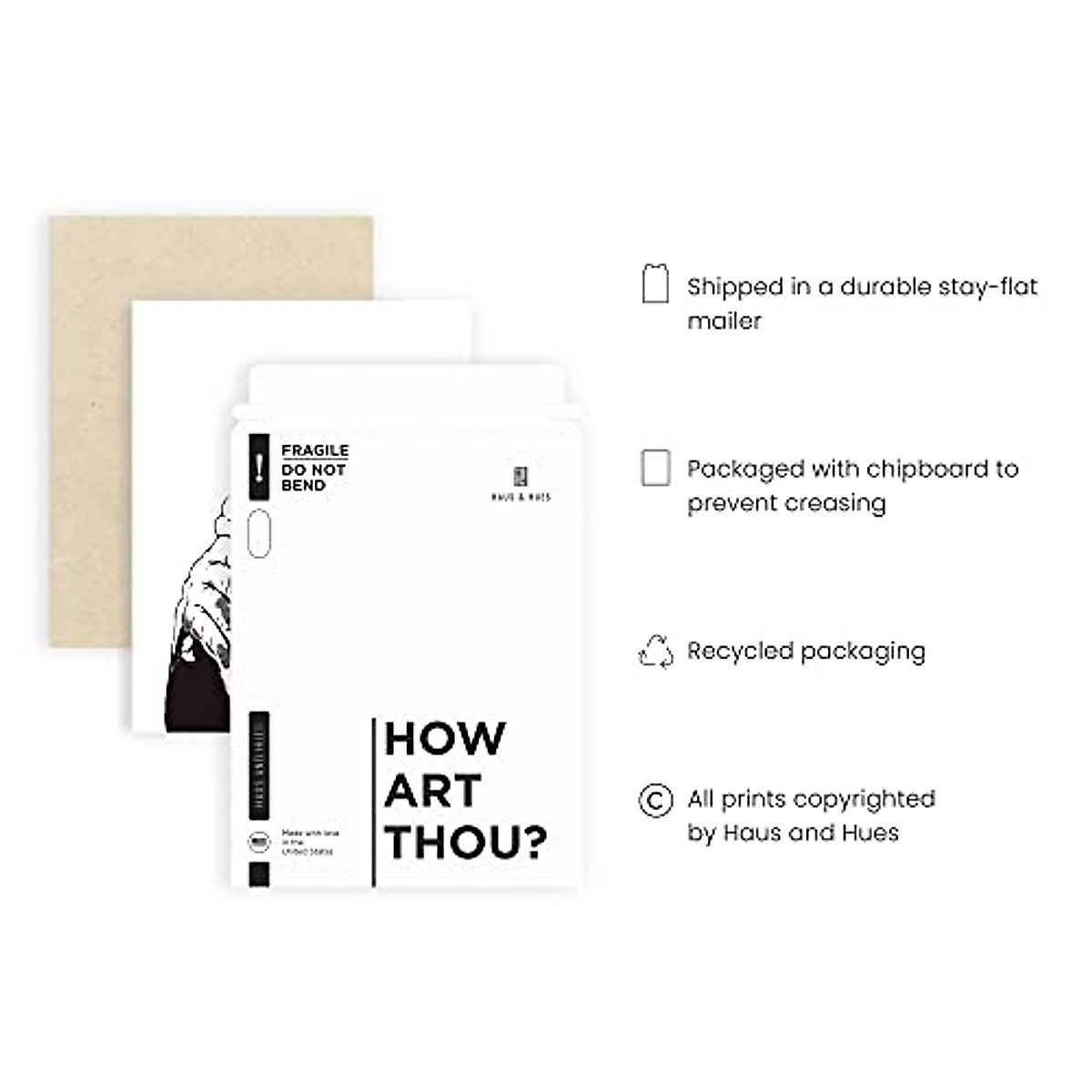 HAUS AND HUES Headphone Wall Art Banksy Wall Poster, Banksy Poster Graffiti Pop Art Wall Art for Teen Boys Bedroom Banksy Gorilla Art Wall Decor Monkey Posters UNFRAMED 12"x16" (Banksy Chimp)