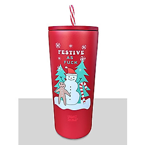 Groovy Things co Festive as Fuck Tumber