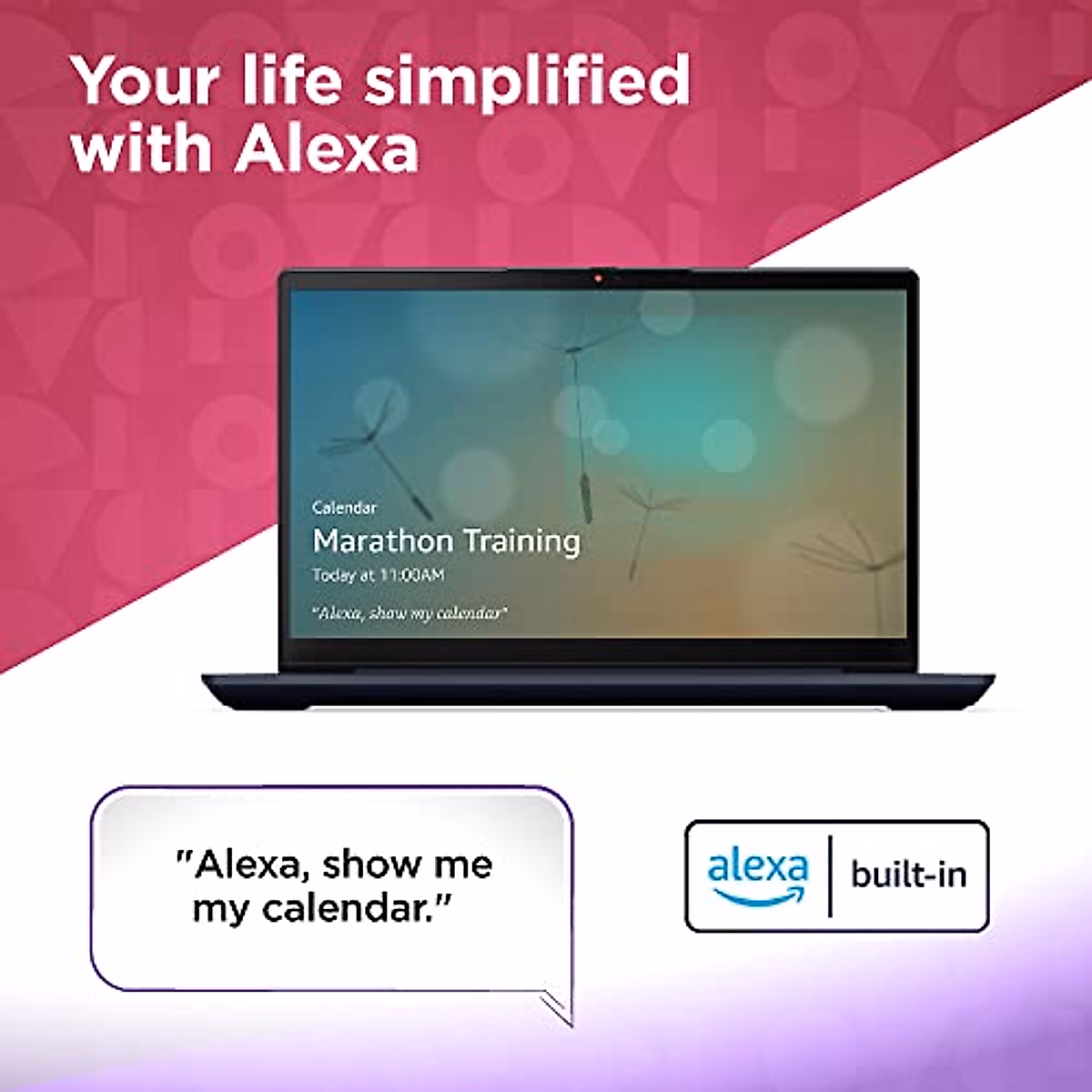 Lenovo IdeaPad 3 14 Laptop, AMD Ryzen 5 5500U, 8GB RAM, 256GB Storage, 14.0" FHD Display, AMD Radeon 7 Graphics, Windows 10 Home, Abyss Blue