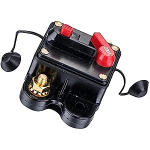 Circuit Breaker 1 Piece/lot 60-300A Car Automatic Recovery Switching Car Bike Audio Inline Fuse Circuit Breaker Fuse Holder DC 12-24V (Size : 150A)