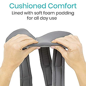 Vive Resting Hand Splint (Left) - Night Immobilizer Wrist Finger Brace - Thumb Stabilizer Wrap - for Arthritis, Tendonitis, Carpal Tunnel Pain - Functional Support for Sprains Fractures (Small)