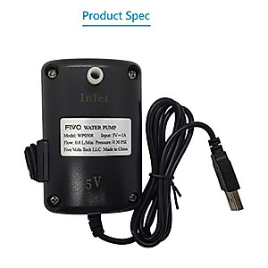 Powered Sprayer Pump and Battery to Upgrade Lawn and Garden Pressure Sprayer to Powered Sprayer (DIY kit 5000 mAh)