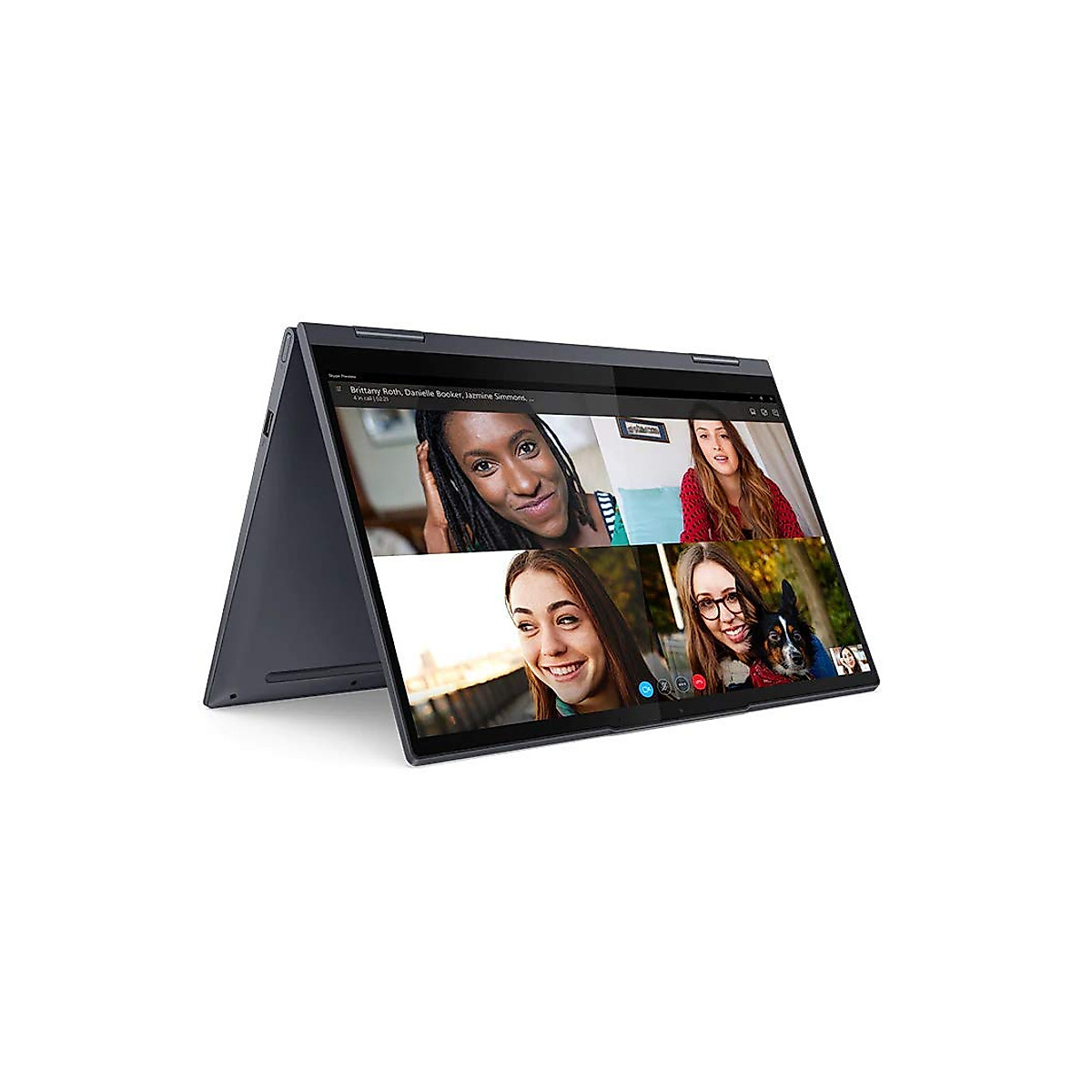 Lenovo Yoga 7i 14" FHD IPS 300nits Touchscreen Laptop, Intel Core i5-1135G7, 8GB DDR4-3200, 512GB NVMe SSD, Webcam, Backlit-KB, Fingerprint Reader, WiFi 6, Bluetooth 5, Windows 10, TWE 64GB SD Card