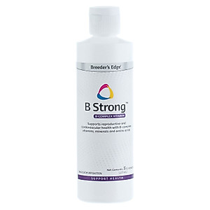 Revival Animal Health Breeder's Edge - B Strong - B Vitamin, Iron and Mineral Supplement - Vitamin B for Dogs, Cats, Puppies & Kittens - 8 oz Liquid