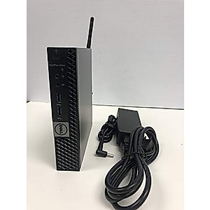 Dell OptiPlex 3040 Micro Business Desktop PC, Intel Quad Core i5-6500T up to 3.1GHz, 8G DDR3L, 512G SSD, WiFi, BT 4.0, Windows 10 Pro 64 Bit-Multi-Language Supports English/Spanish/French(Renewed)