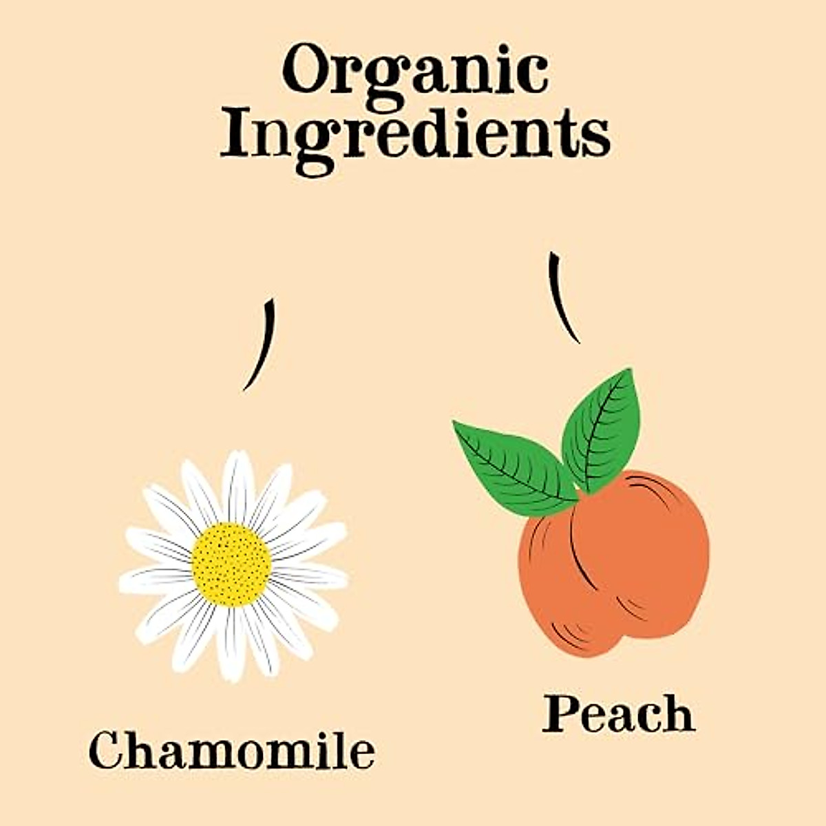 Clipper Tea Chamomile & Peach Teabags – USDA Organic, Great Hot or Iced – Natural, Fair & Delicious Fruity Chamomile & Peach Infusion – 20 Tea Bags