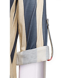 Moyabo Women Clothing Women's 3/4 Cuffed Sleeve Zip Notch V Neck Casual Plaid Tunic Shirt Blouse Top Apricot Medium