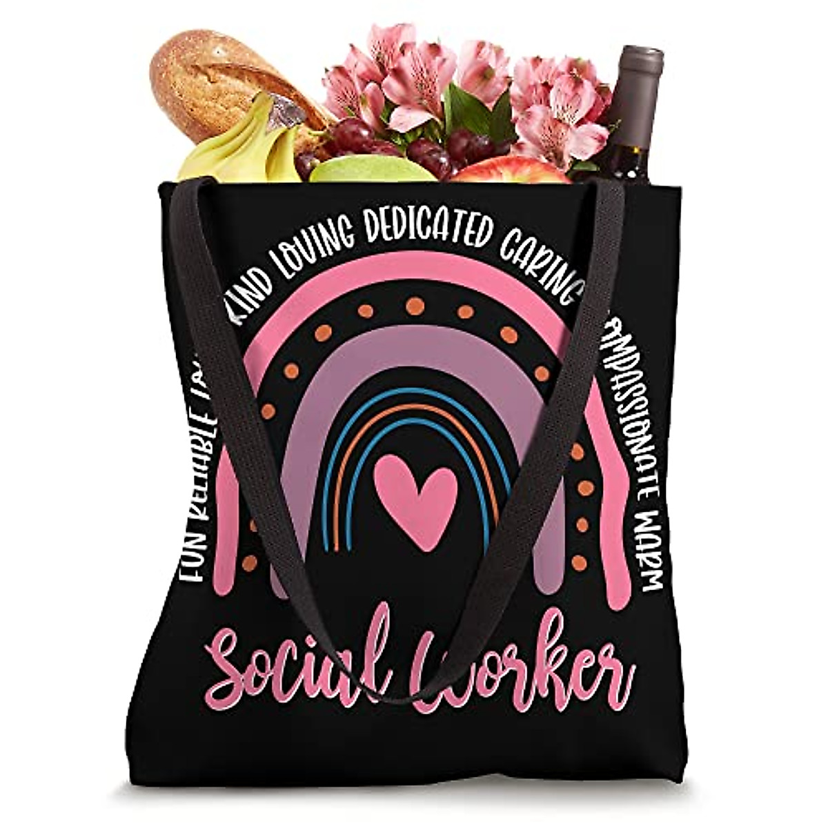 Social Work Month Appreciation Day School Worker Tote Bag