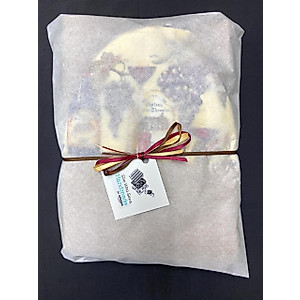 Wine Bottles Glasses and Grapes Ties On Stays Put Tan Kitchen Bathroom Hanging Loop Hand Dish Towel She Who Sews