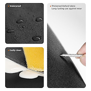 ROMOON Laundry Sorter 3 Section, Heavy-Duty Laundry Hamper with Lockable Wheels and Removable Bags, Rolling Laundry Basket Cart, Dirty clothes hampers for Family laundry, Black