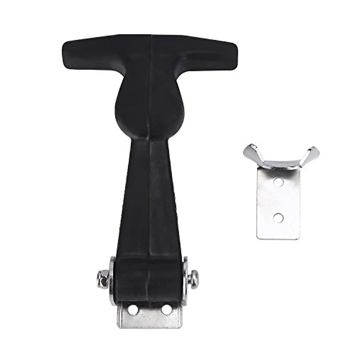 Creatyi 4 Packs Rubber Flexible Hasp T-Handle Draw Latches (Style 1..)