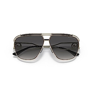 Michael Kors Vienna MK1102 - 10148G Sunglasses Light Gold W/ Grey Gradient 61MM