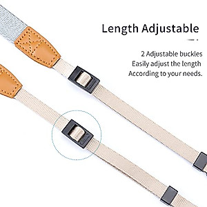 SEASKY Neck Lanyard Strap for DJI Mini 3 Pro/Mavic 3 Classic Cine DJI RC/DJI RC Pro Smart controller Accessories Mavic 2 pro Air 2S Drone Neck Shoulder Tape Tapes band (Light Grey Single Layer)