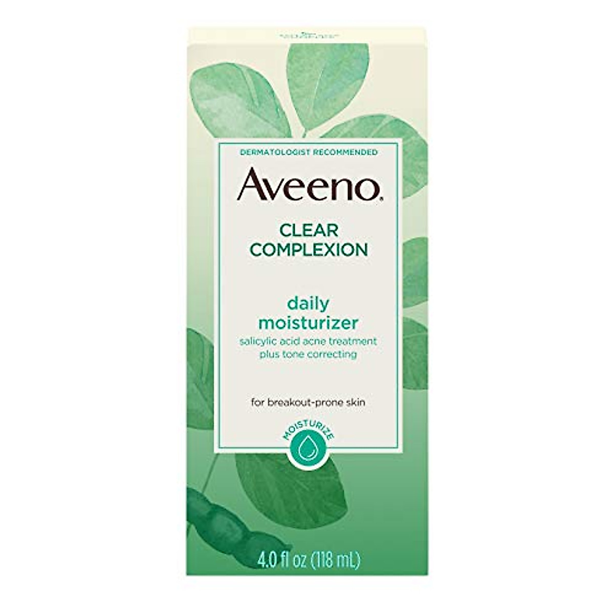 Aveeno, Facial Moisturizers Clear Complexion Daily Moisturizer Pump,4 fl oz