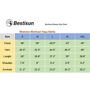 Bestisun Long Gym Exercise Athletic Tops Racerback Sports Shirts Yoga Dance Clothing Navy Blue XL