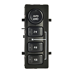 4WD Wheel Drive Switch 4x4 Transfer Case Button Compatible with 2003-2007 Cadillac Escalade Chevy Silverado Suburban Avalanche Tahoe GMC Sierra Yukon Replacement for 15136039 15164520 19259313