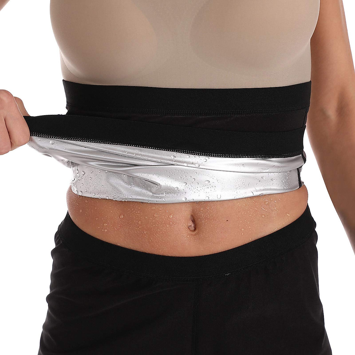 Premium Workout Waistband Slimming Polymer Sauna Vest Sculpting Sweating Plastic Beauty Corset Abdominal Belt