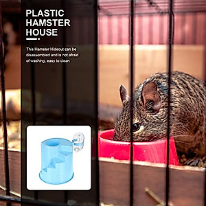 POPETPOP Hamster Nest Plastic Hamster House Small Pets Hideout Guinea Pig Hide Small Pet Hideout Hamster Hide House Indoor Hamster House Plastic Climbing House Household Hamster Hideout