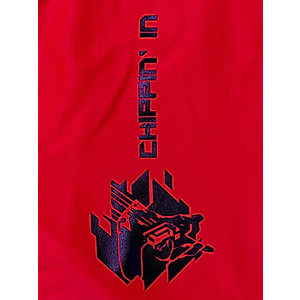 Jinx Cyberpunk 2077 Chippin In Men's Windbreaker Jacket, Red, Large