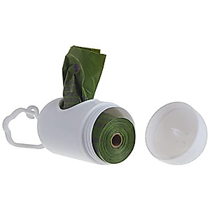 Amazon Basics Dog Poop Bags With Dispenser and Leash Clip, Lavender Scented, 270 Count, 18 Pack of 15, 13 Inch x 9 Inch