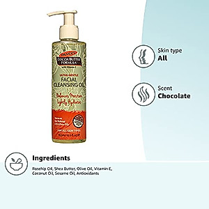 Palmer's Cocoa Butter Formula Ultra Gentle Facial Cleansing Oil, 6.5 Ounces