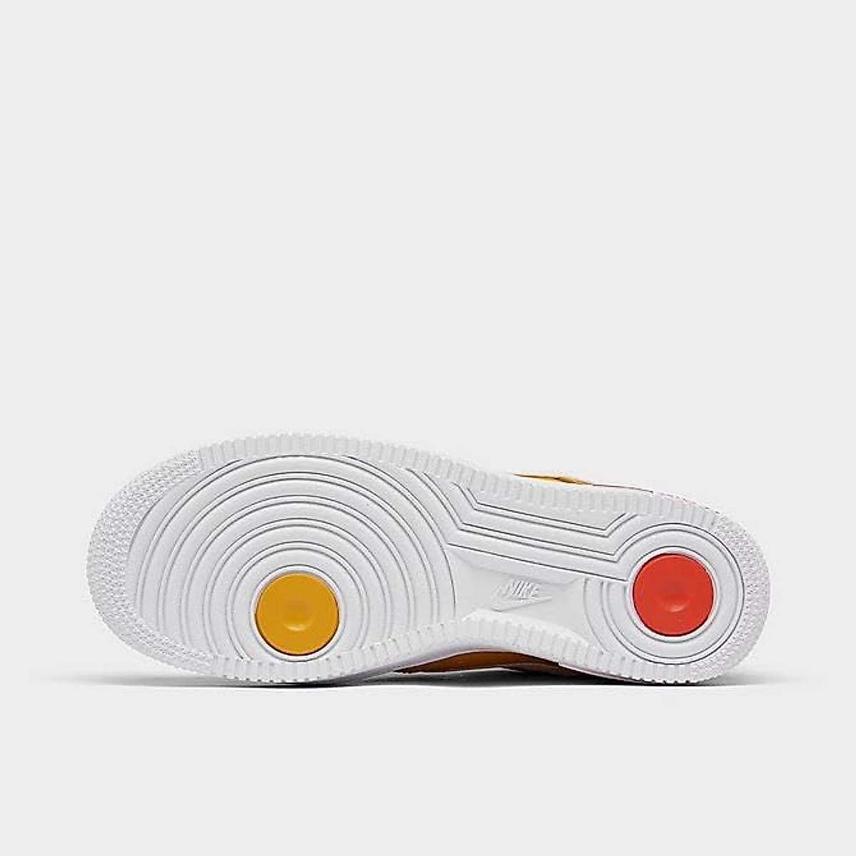 Nike AIR Force 1 '07 SE Women's Sohes (Yellow Ochre/Sail-White/Team Orange, Numeric_11_Point_5)