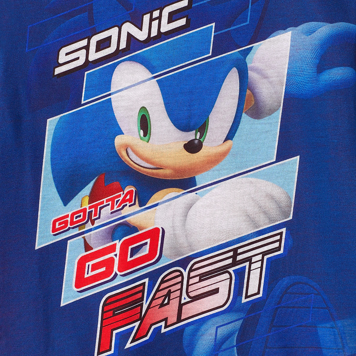 Sonic The Hedgehog Boys Pajamas for Kids 4 Piece Sleepwear Sets for Boys Pajama Bottoms and Sleep Shirts Red-blue