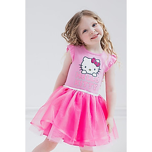 Hello Kitty Big Girls Tulle Dress Pink 14-16