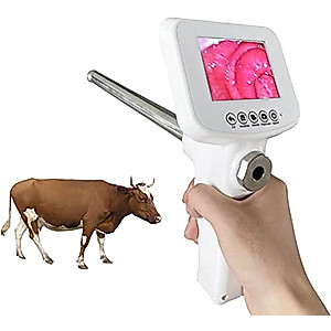 Gexmil Cow Artificial Insemination Device Cow Visual Endoscope Sperm AI Gun Tools Veterinary Breeding Kit for Horse Cattle
