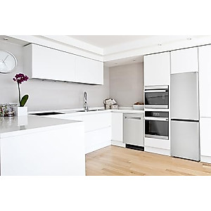 SHARP SJB1255GS Refrigerator with Bottom-Freezer, Counter-Depth, 24 Inch, 11.5 Cubic Foot, Stainless Steel