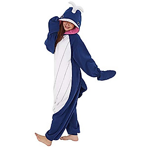 SAZAC Whale Kigurumi Onesie Costume Blue