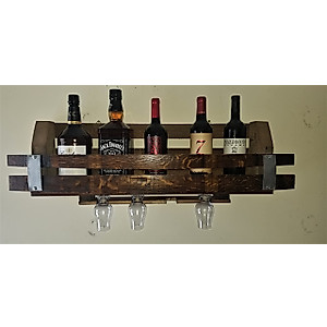 Lighted Whiskey/Wine Rack