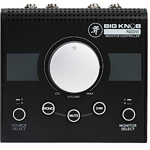Mackie Big Knob Passive 2x2 Studio Monitor Controller