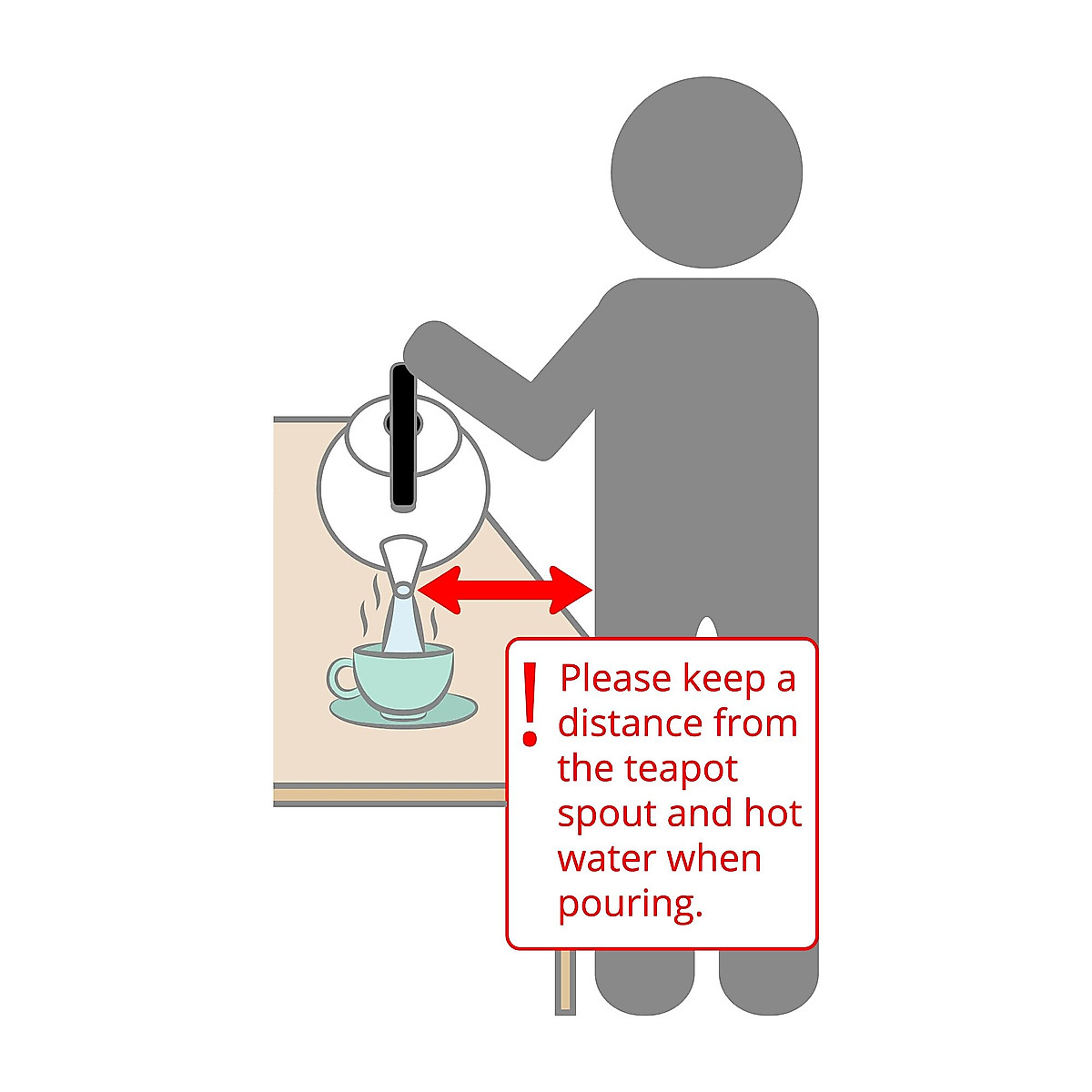 Whistling Tea Kettle for Stove Top Enamel on Steel Teakettle, Supreme Housewares Rooster Design Teapot Water Kettle Cute Kitchen Accessories Teteras (1.6 Quart, Rooster)