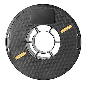 3D Printer Roll Filament, High Accuracy Consumables 1kg Spool 1.75mm PLA Print Filament for Industrial Devices(Gold)