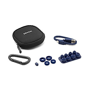 Denon AH-C160 Wireless Sport Headphones (Blue)