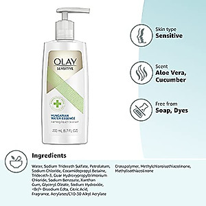 Olay Sensitive Facial Cleanser with Hungarian Water Essence, 6.7 oz