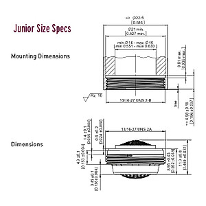 Neoperl Perlator Slim Coin Slot Faucet Aerator Perlator Hidden Aerated Stream flow Rates for Kitchen Bathroom (Lt. Blue 1.8 gpm, Junior Male)