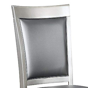 Roundhill Furniture Avignor Contemporary Simplicity Dining Chair, Set of 2