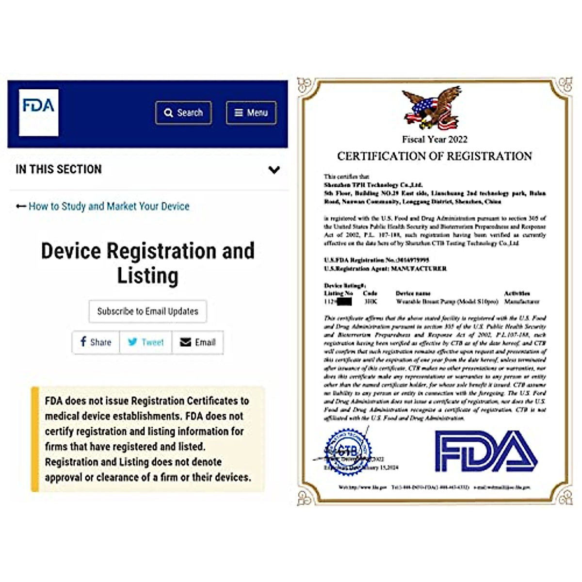 Teexin 2 Packs Wearable Breast Pump, Double Hands Free Electric S10 Pro, Wireless Breast Feeding Pump with 2 Modes, 9 Levels, LCD Display and Memory Function-24mm Flange Gray